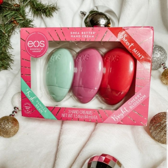 eos | Makeup | Eos 3pc Hand Cream Gift Set Unopened Box | Poshmark
